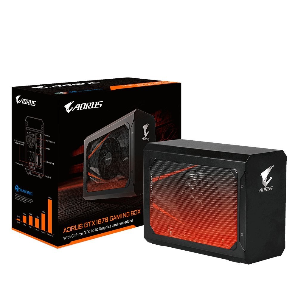 GIGABYTE AORUS GTX 1070 Gaming Box - 参数与细节图 - 比一比美国: 北美电脑与电子爱好者中文社区