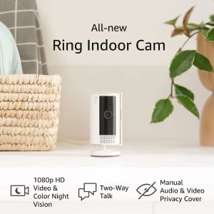 全新Ring Indoor Cam 1080p 室内有线监控摄像头 单体 - 折扣情报 - 比一比美国: 北美电脑与电子爱好者中文社区