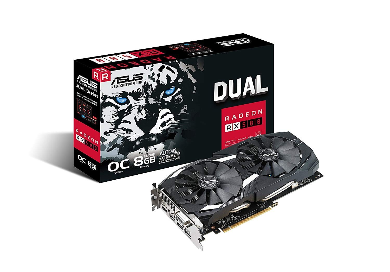 ASUS Radeon RX 580 DUAL-RX580-O8G - 参数与细节图 - 比一比美国: 北美电脑与电子爱好者中文社区