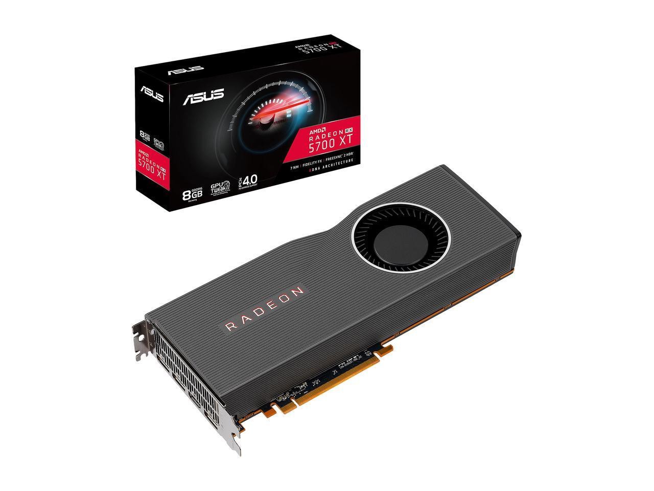 ASUS Radeon RX 5700 XT8GB, RX5700XT-8G - 参数与细节图 - 比一比美国: 北美电脑与电子爱好者中文社区