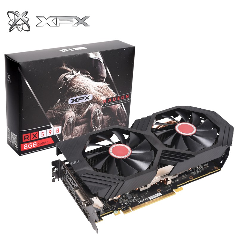 XFX RX 590 8G黑狼 - 参数与细节图 - 比一比美国: 北美电脑与电子爱好者中文社区